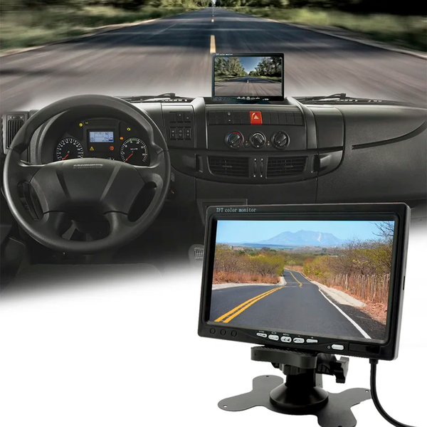 MONITOR 7" C/2 ENTRADA DE VIDEO 12/24V RS-730BR ROADSTAR