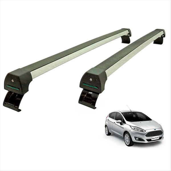 RACK DE TETO NEW FIESTA HATCH/SEDAN 11/ ALUM LONG LIFE