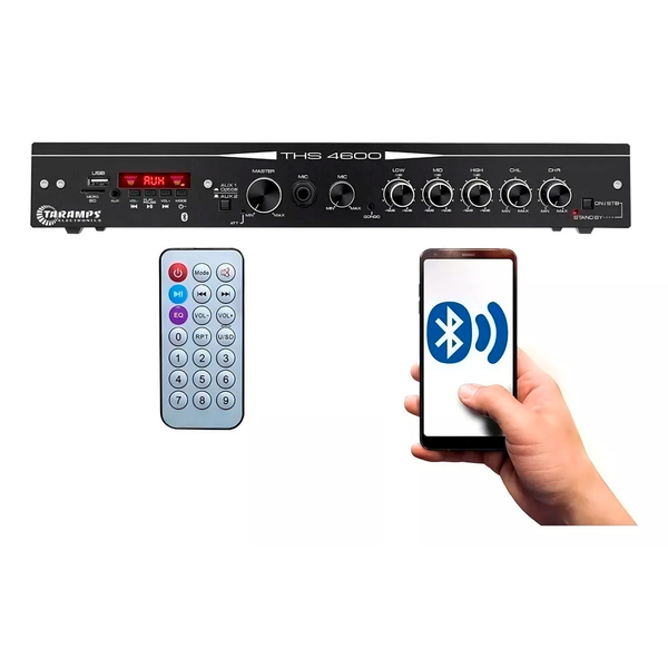 TARAMPS AMPLIFICADOR HOME THS4600 250W 2C